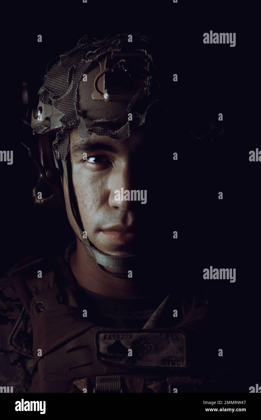 U.S. Marine Corps Cpl. Austin Avila, intelligence specialist, 3rd ...