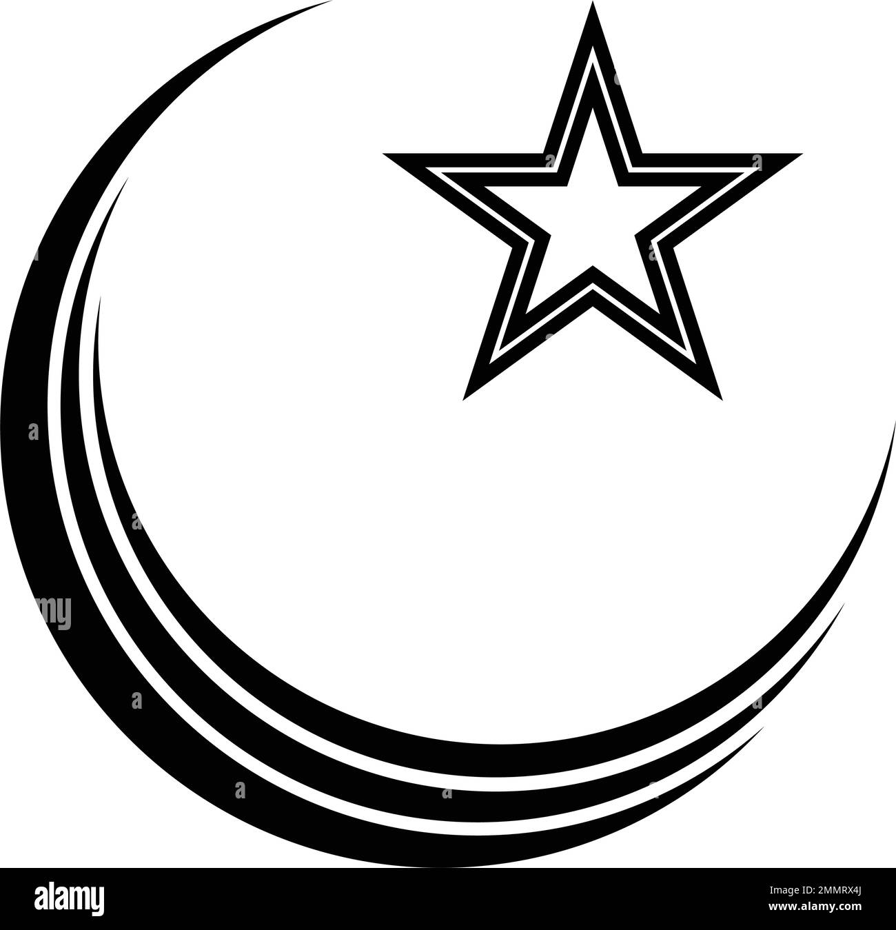 moon logo stock illustration design Stock Vector Image & Art - Alamy