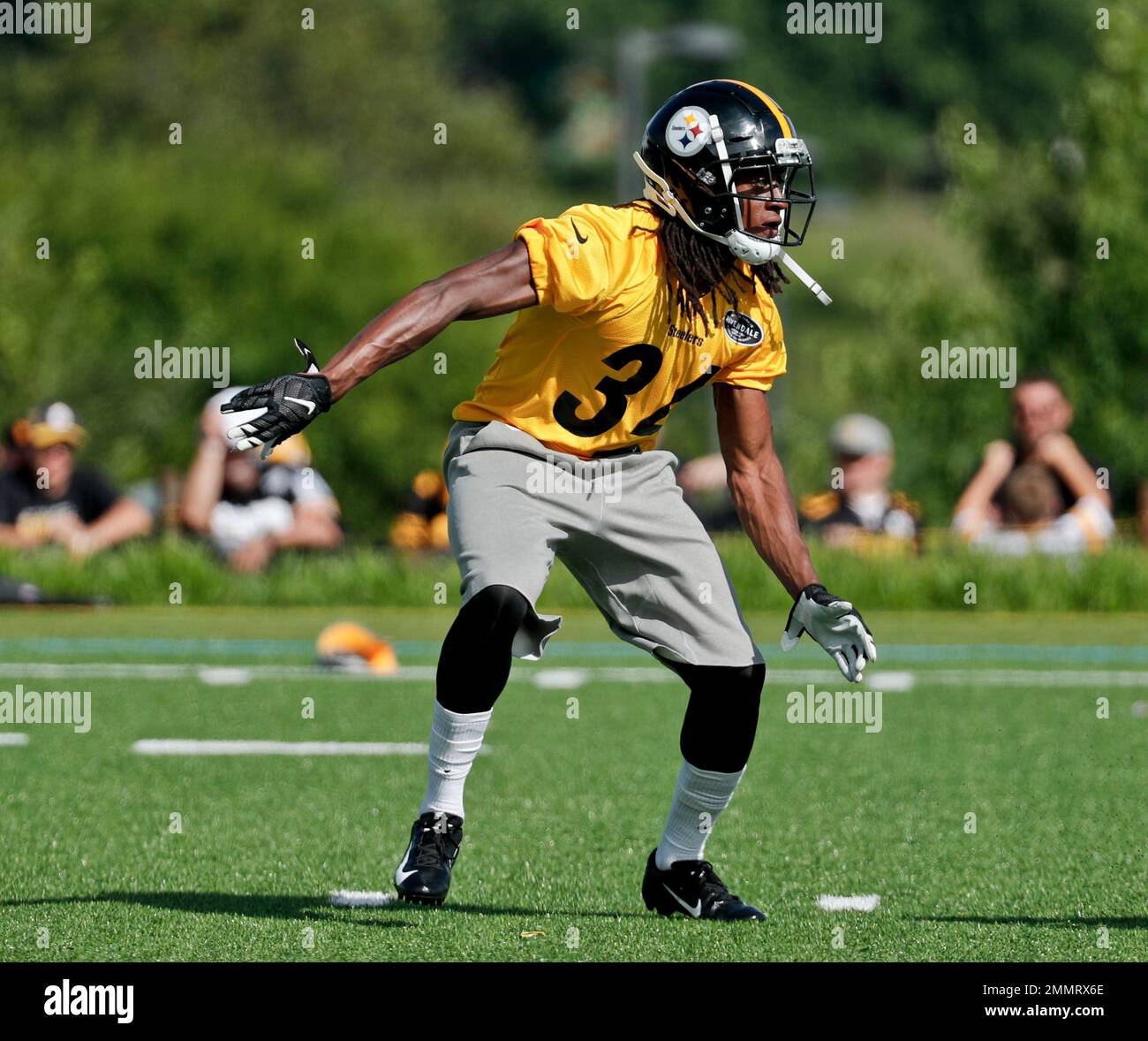 Pittsburgh Steelers defensive back Terrell Edmunds at practice during ...