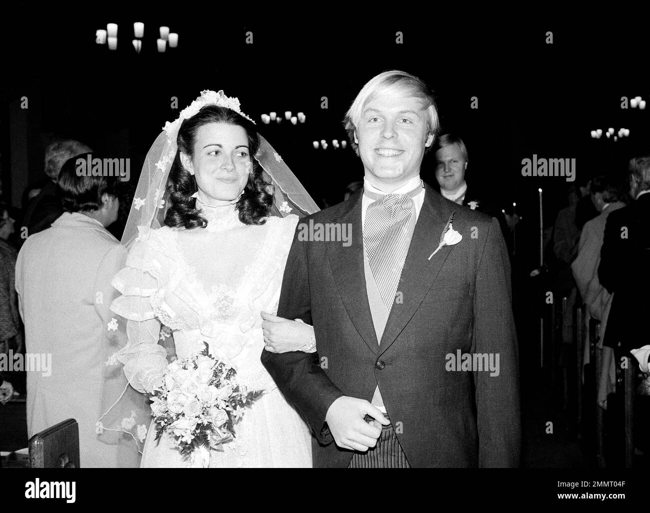 Timothy Christopher Mara walks down the aisle of the Immaculate Heart ...