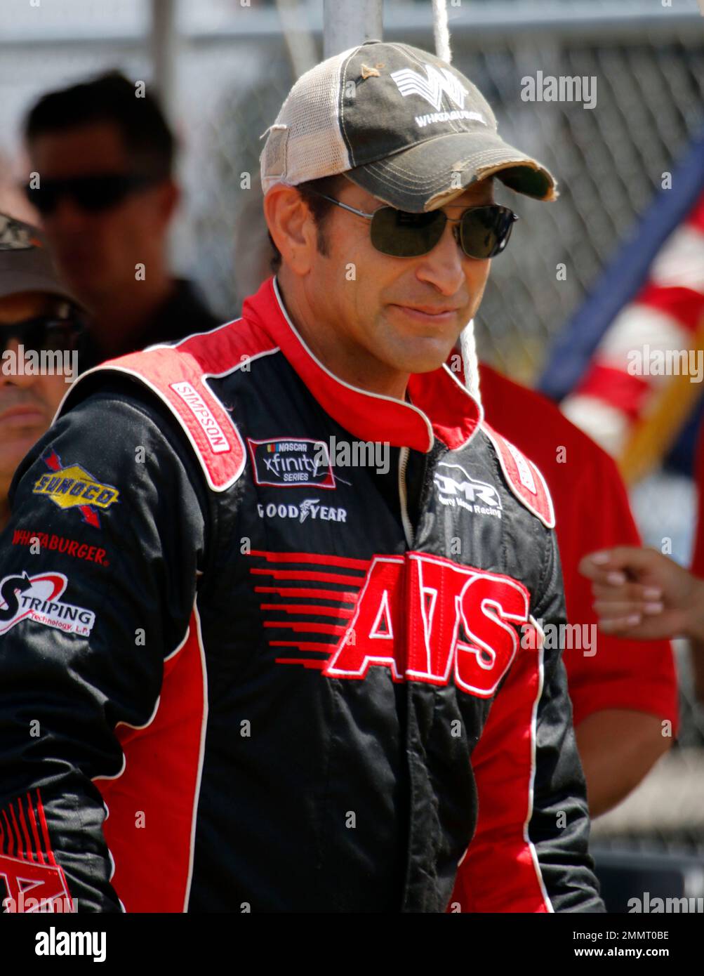 David Starr is seen during pre-race activities as the NASCAR Xfinity ...