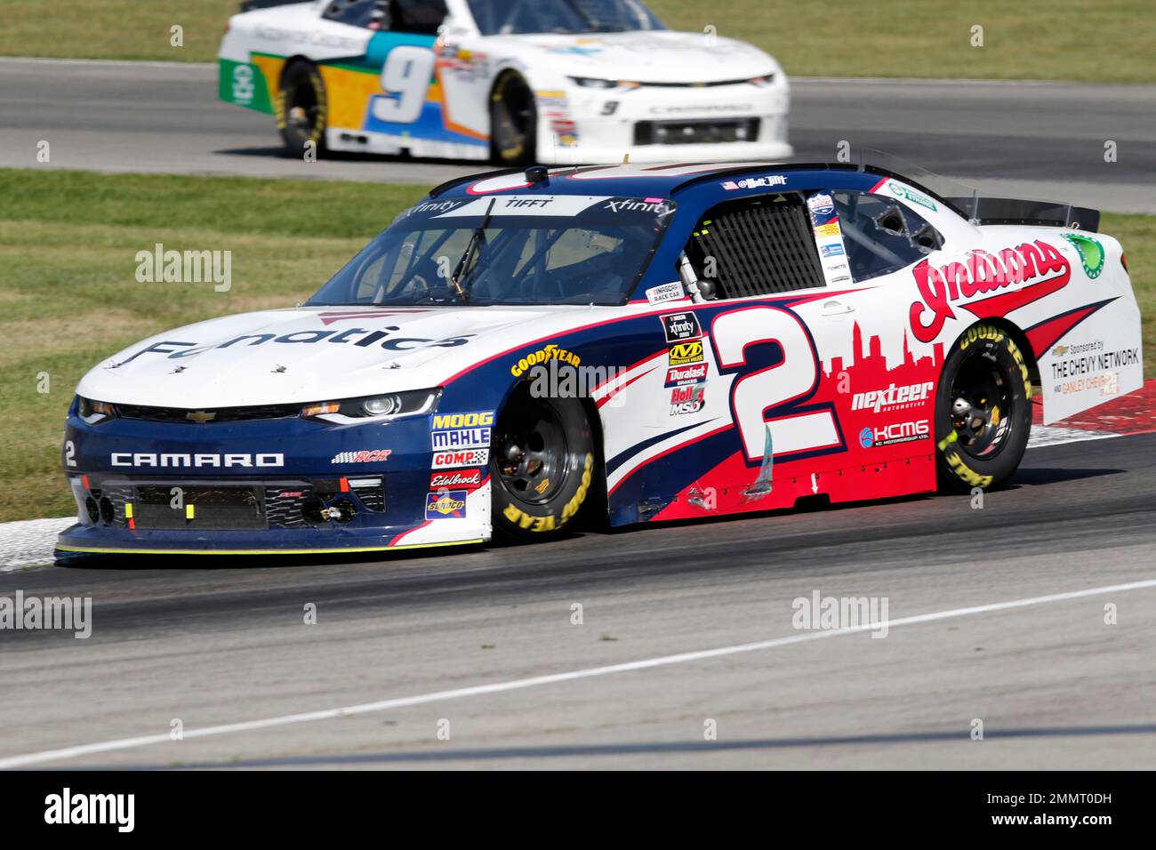 Matt Tifft drives on track during the NASCAR Xfinity series auto race ...