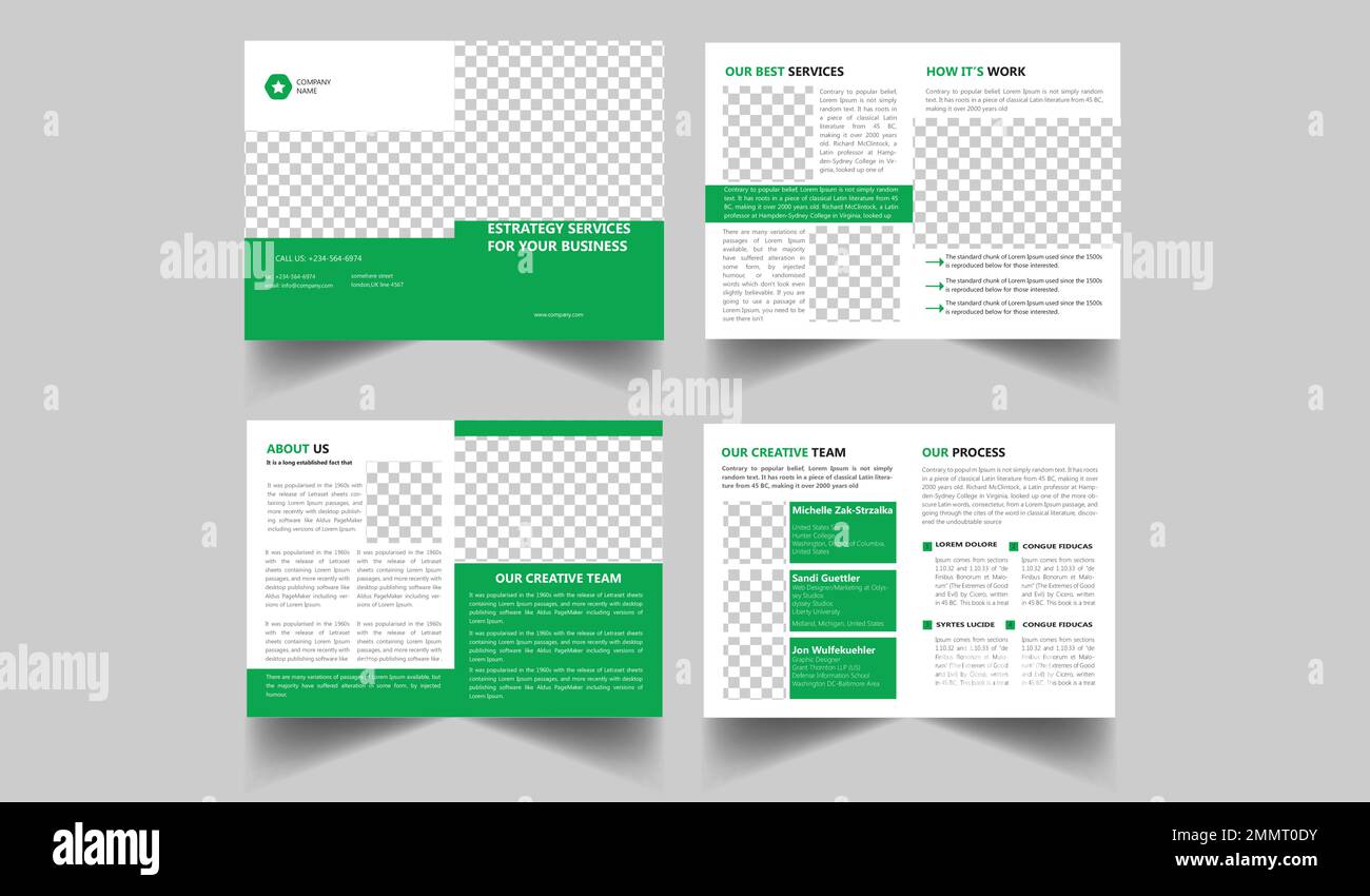 Brochure Design, Business Brochure Design Template Vector Illustration. brochure template ...