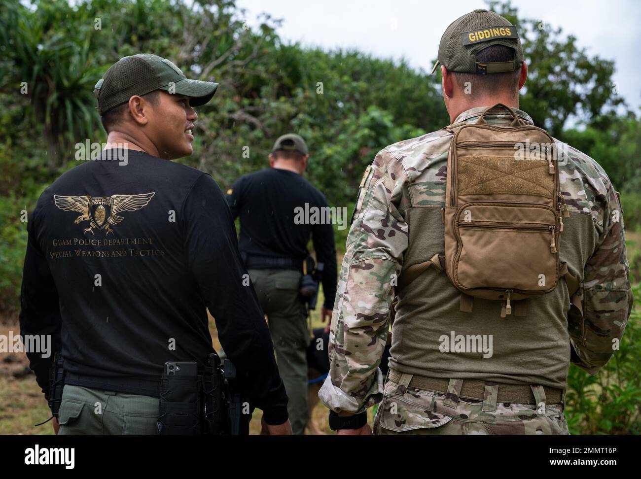 Officer Jesse San Nicolas, Guam Police Department Special Weapons and ...
