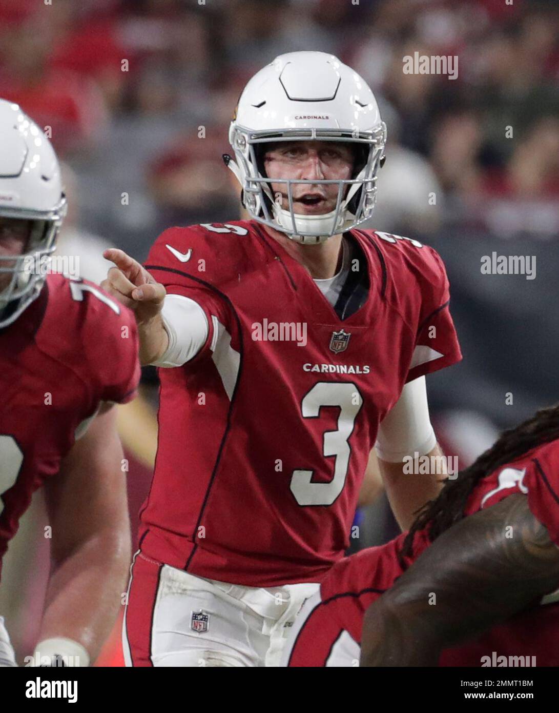 Arizona Cardinals quarterback Josh Rosen (3) during the first half of ...