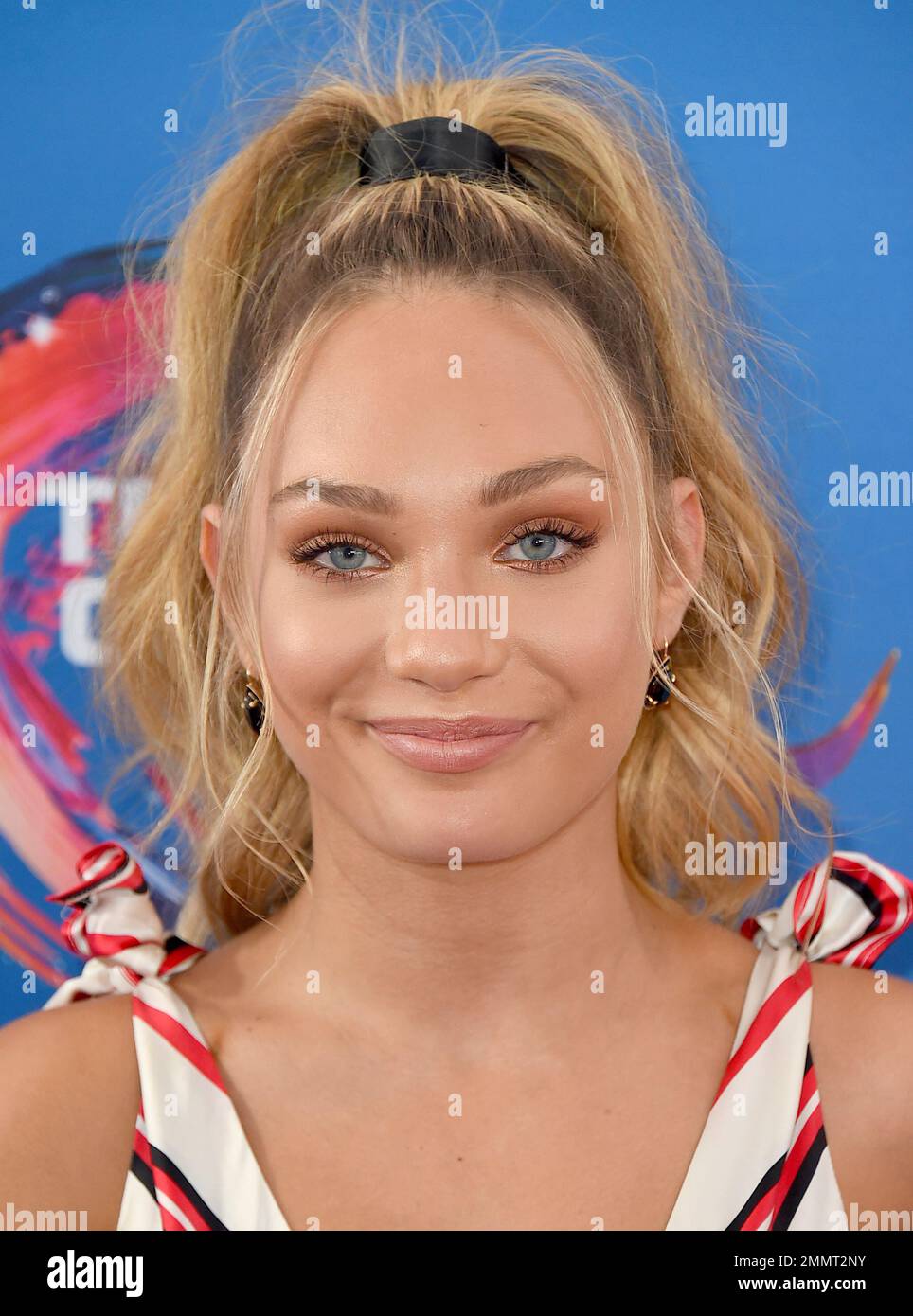 Maddie Ziegler arrives at the Teen Choice Awards at The Forum on Sunday ...