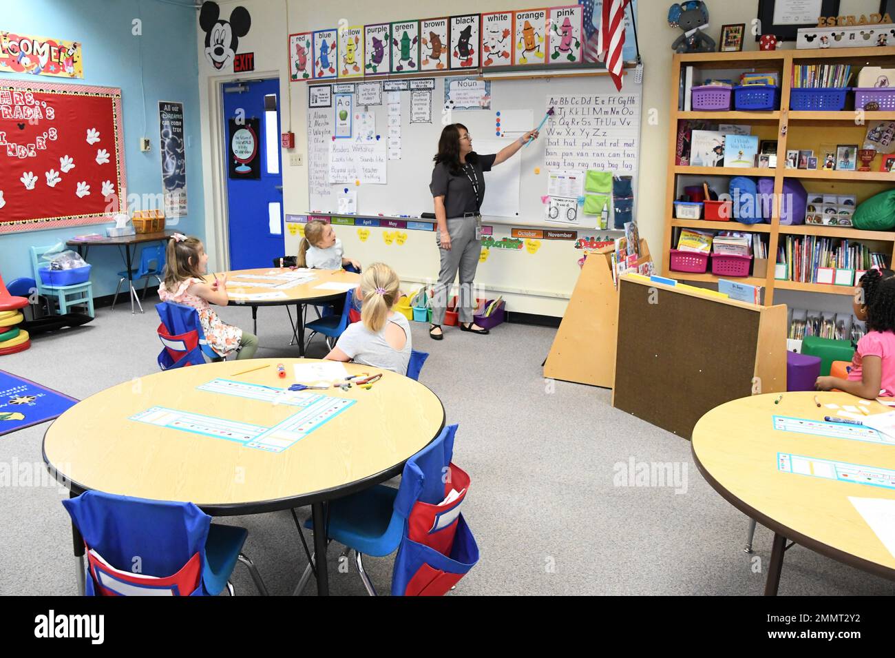 Most District One classrooms are made up of about 30 students. At Price ...