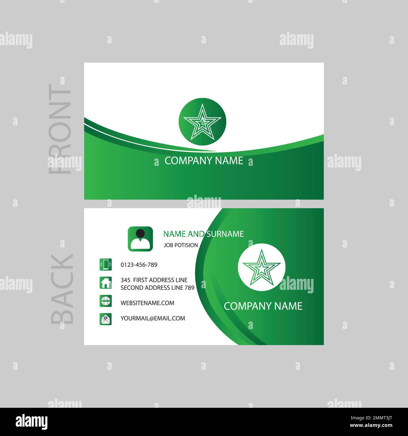 Eye business card design template, Visiting for your company, Modern ...