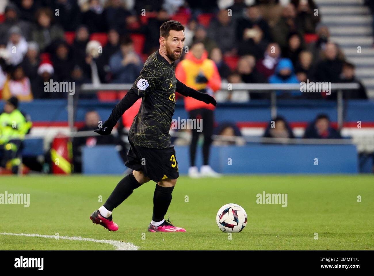 Paris, France. 30th Jan, 2023. Lionel Messi of PSG during the French ...
