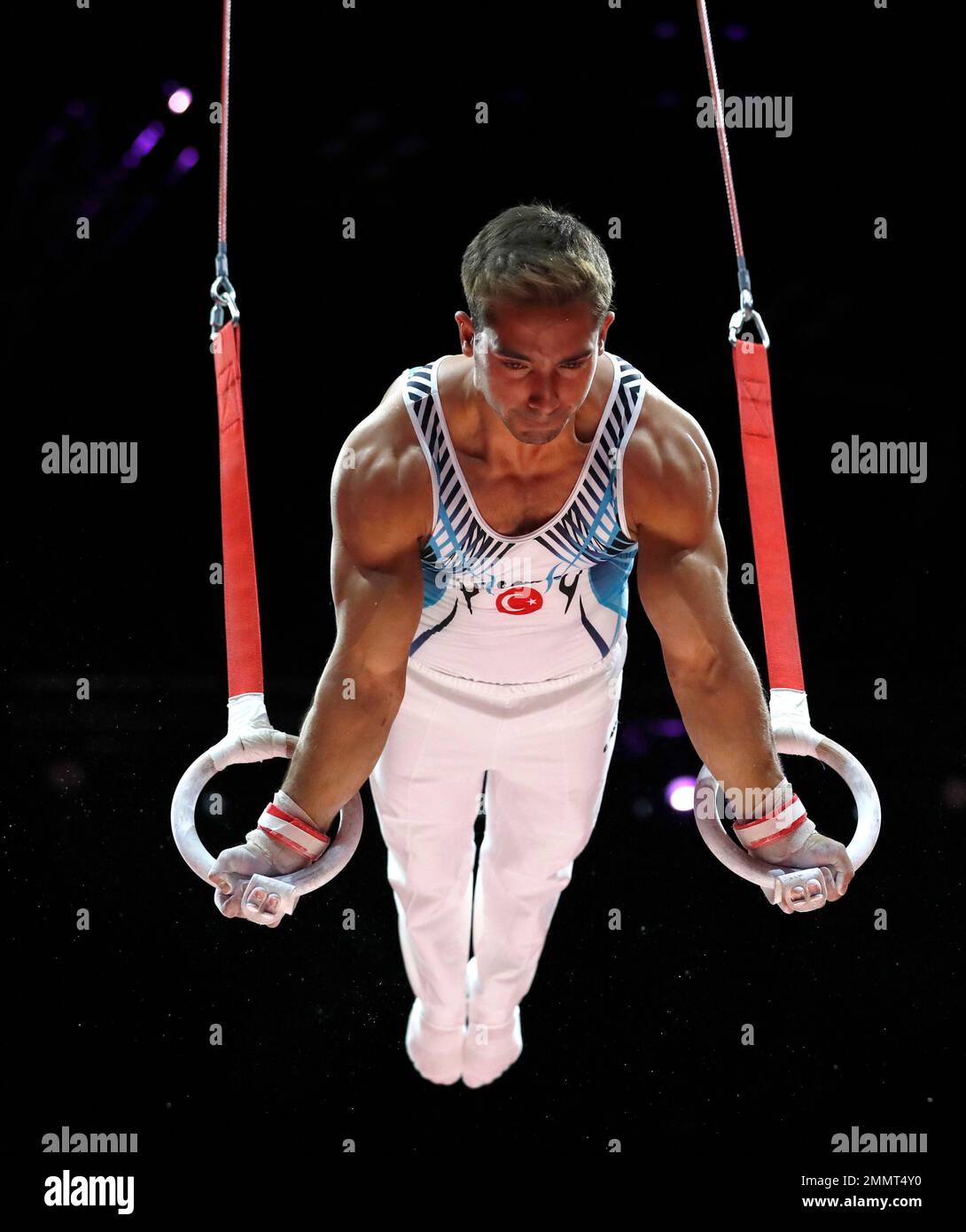 Ibrahim Colak of Turkey on his way to winning the silver medal in the ...