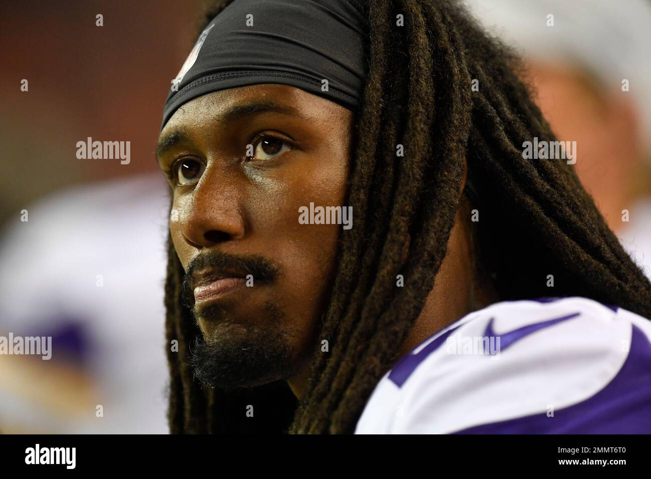 Minnesota Vikings cornerback Trae Waynes watches during the first half ...