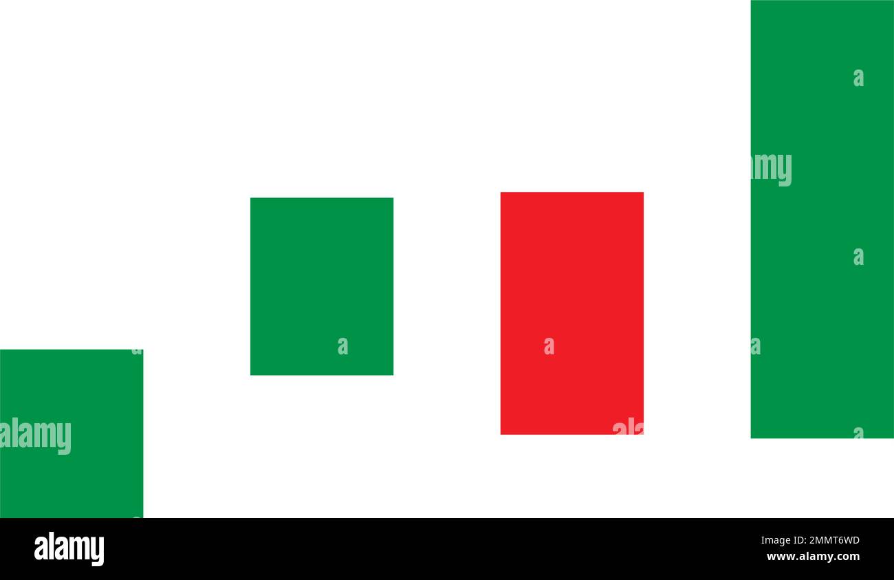 Stock market data candle Cut Out Stock Images & Pictures - Alamy