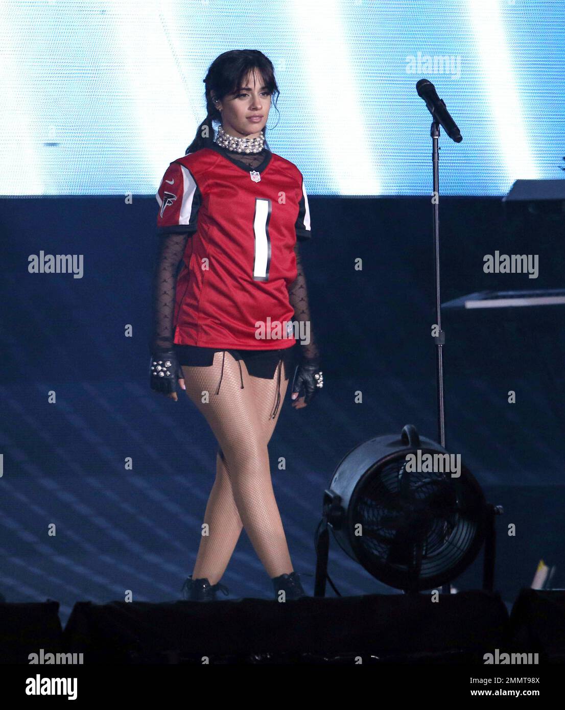 Camila Cabello performs during the Taylor Swift Reputation Stadium Tour ...
