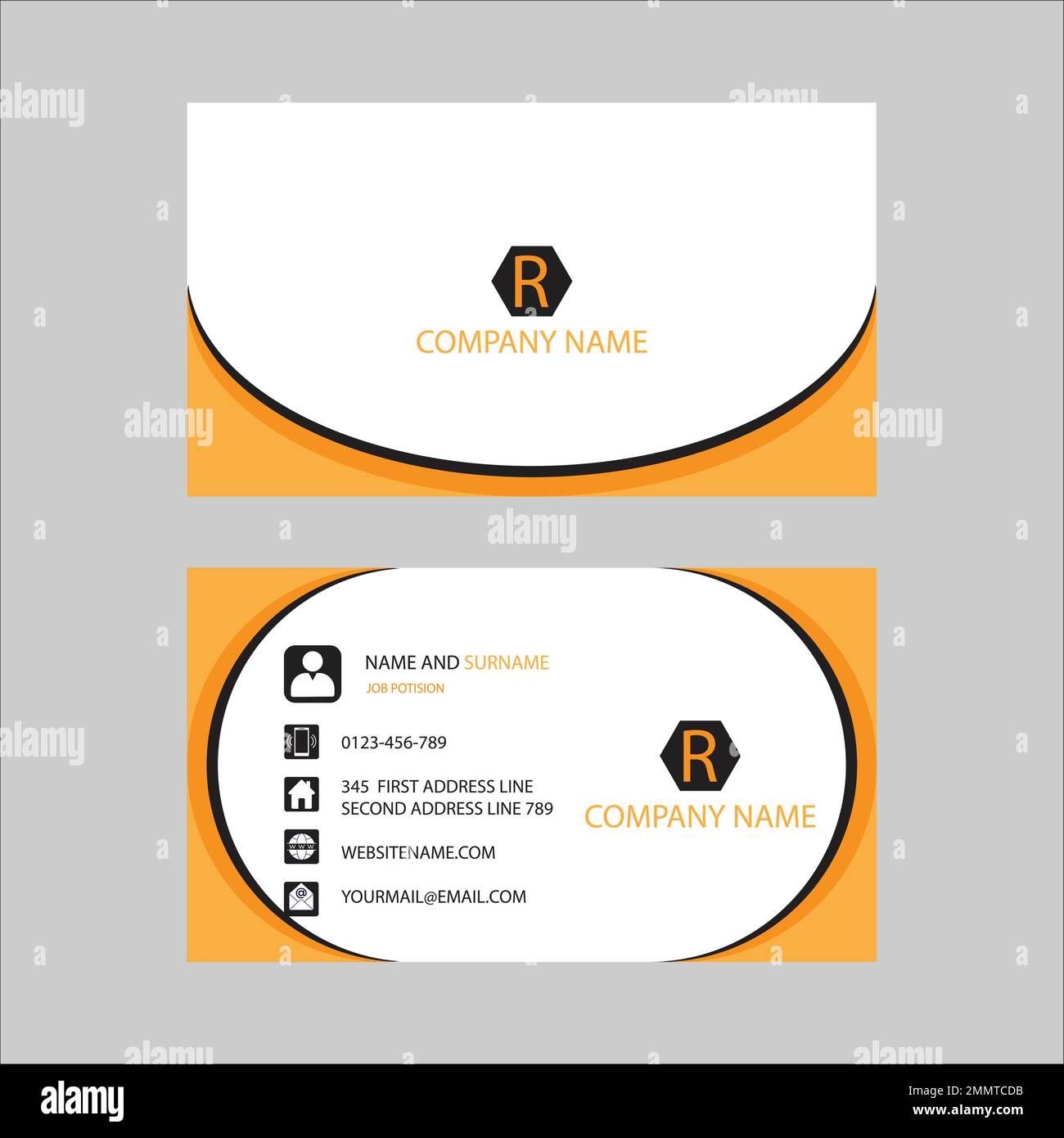 Eye business card design template, Visiting for your company, Modern ...