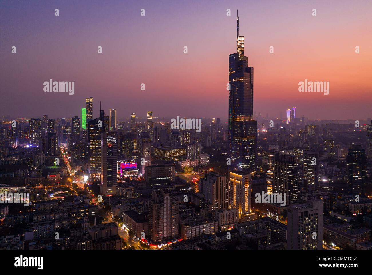 Nanjing drum tower hi-res stock photography and images - Alamy