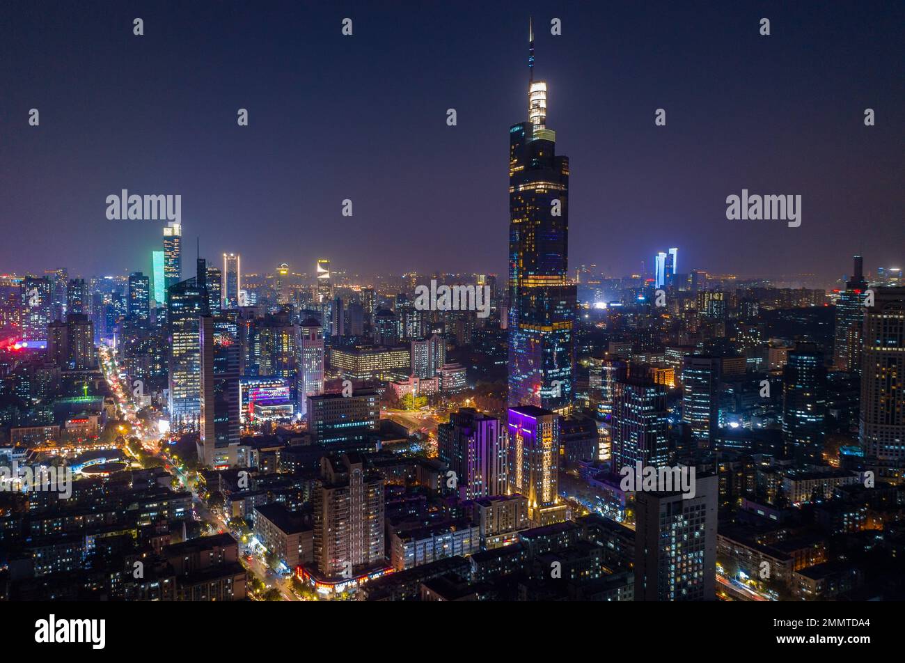 Nanjing drum tower hi-res stock photography and images - Alamy