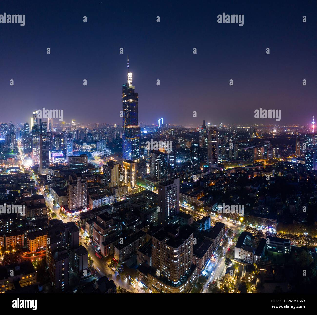 Nanjing drum tower hi-res stock photography and images - Alamy