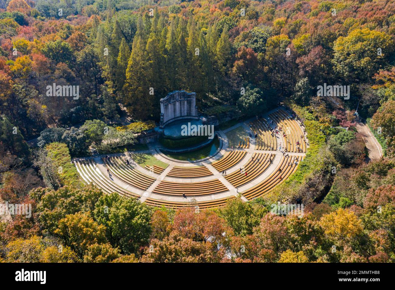 Sun yat-sen's mausoleum in nanjing station Stock Photo - Alamy