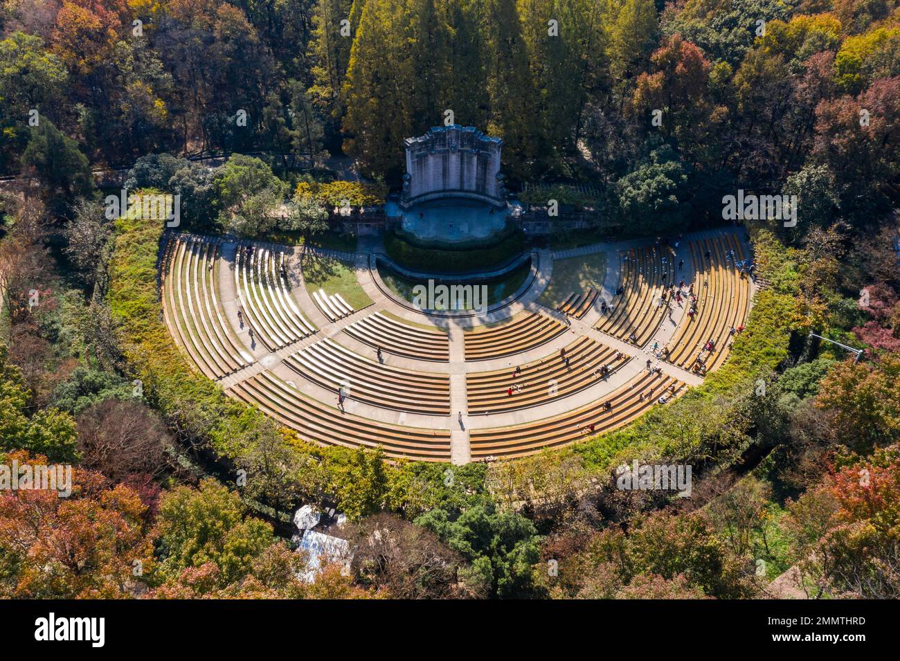 Sun yat-sen's mausoleum in nanjing station Stock Photo - Alamy