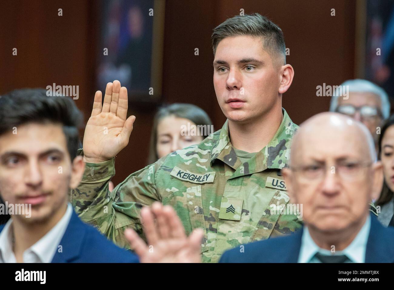Army Sgt. Declan Keighley, the senior sniper with 4th Battalion, 31st ...