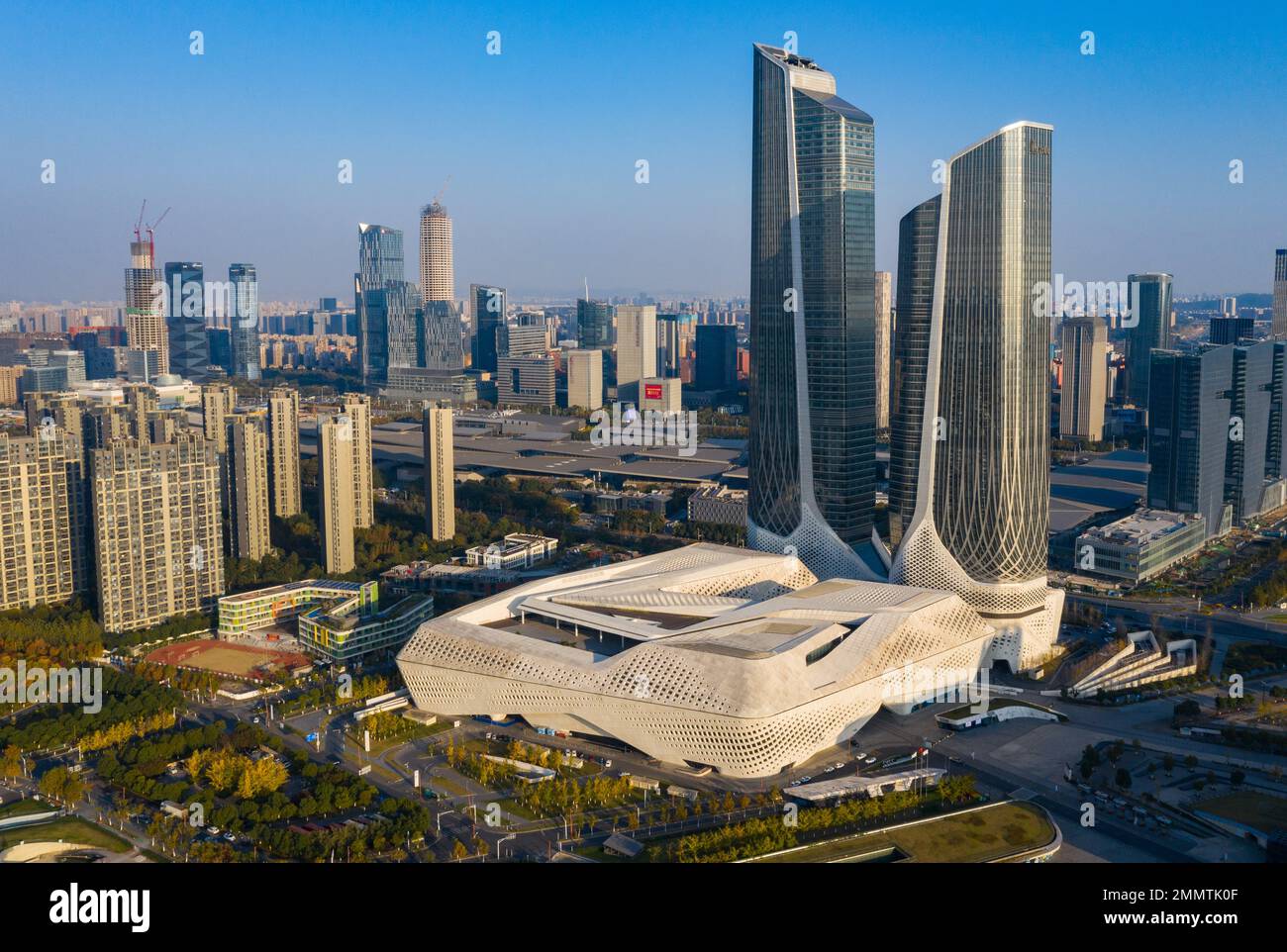 Nanjing not shanghai skyscrapers river hi-res stock photography and ...
