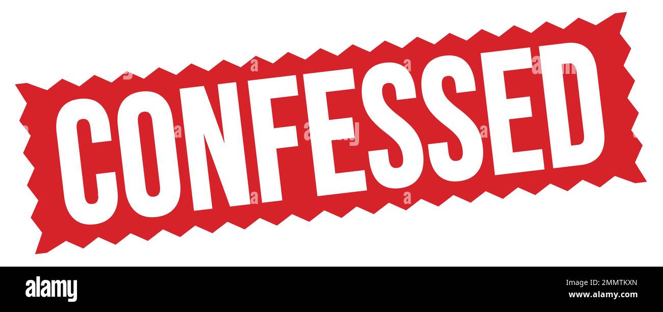 Confessed word hi-res stock photography and images - Alamy
