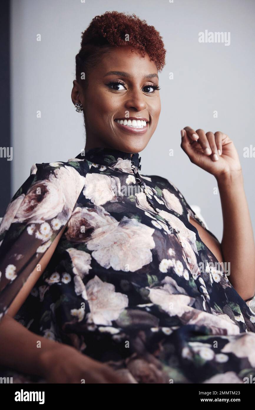 Issa Rae poses for a portrait on Wednesday, Aug. 8, 2018, in New York ...