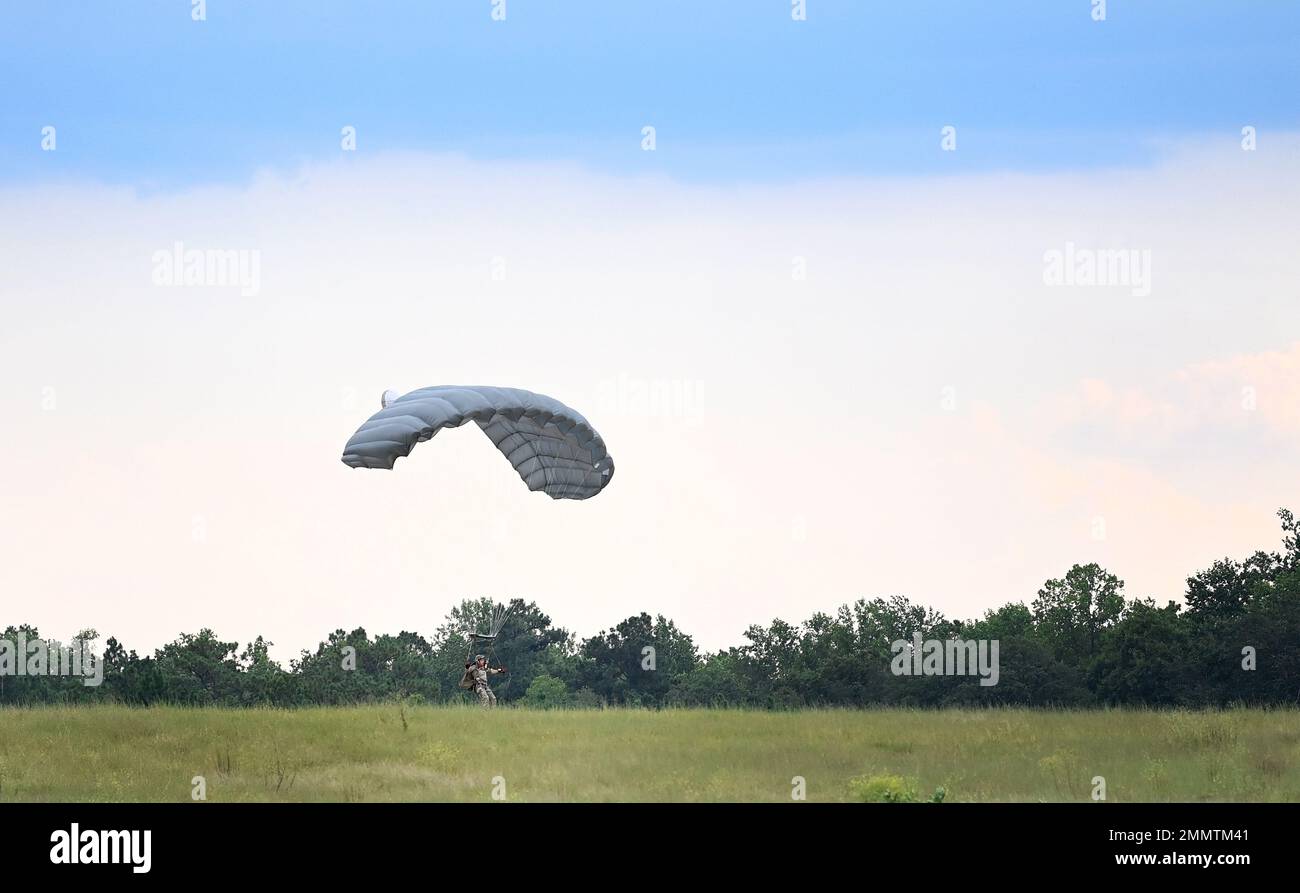A Soldier from the U.S. Army John F. Kennedy Special Warfare Center and ...