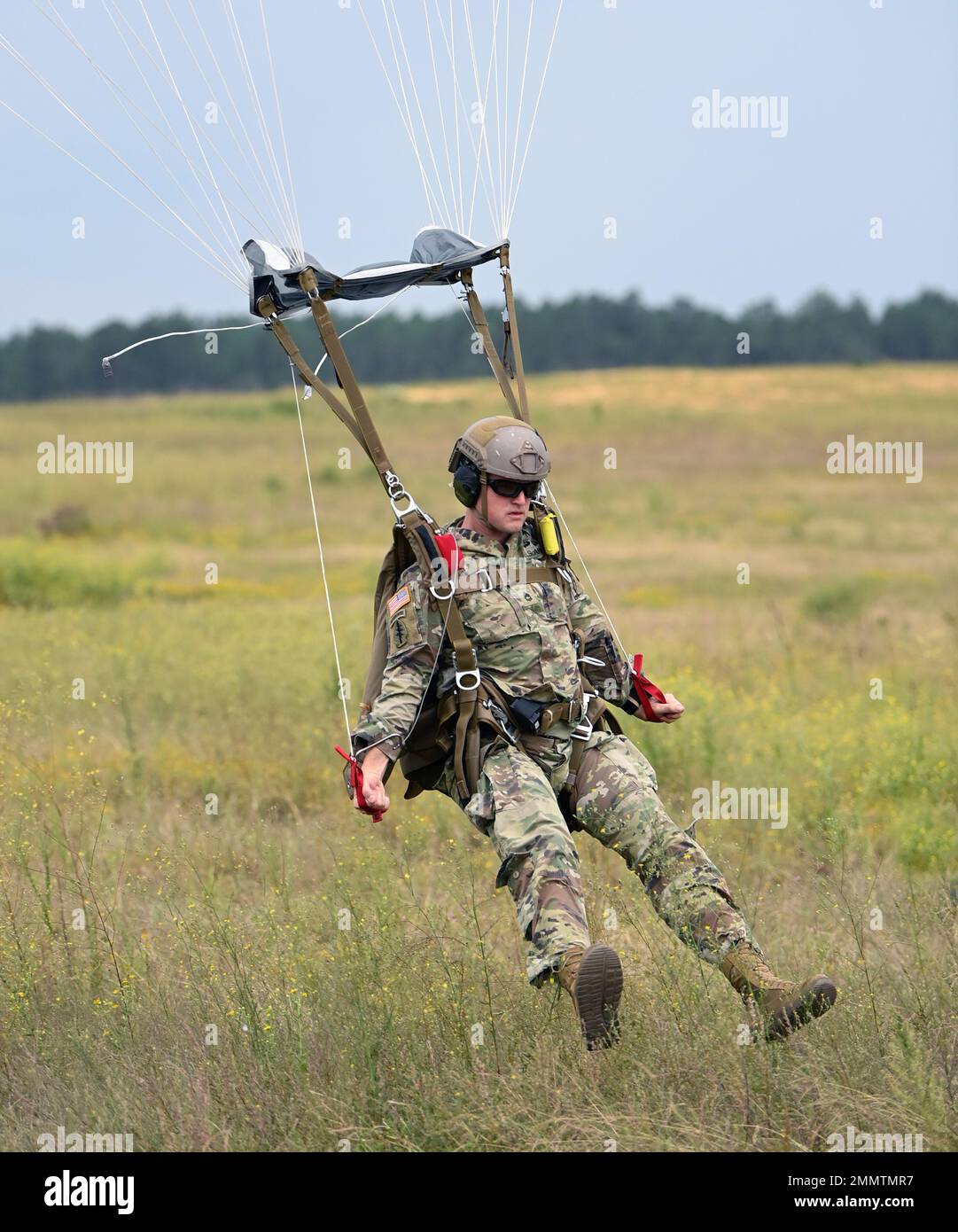 A Soldier from the U.S. Army John F. Kennedy Special Warfare Center and ...