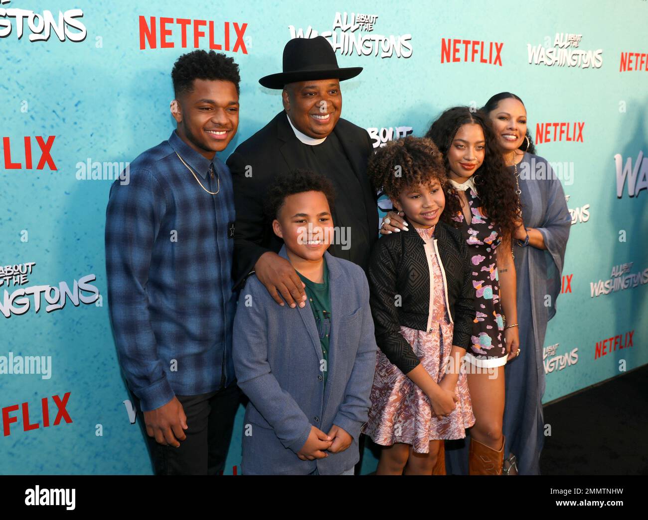 Nathan Anderson, from left, Maceo Smedley, Joseph Simmons, Leah Rose ...