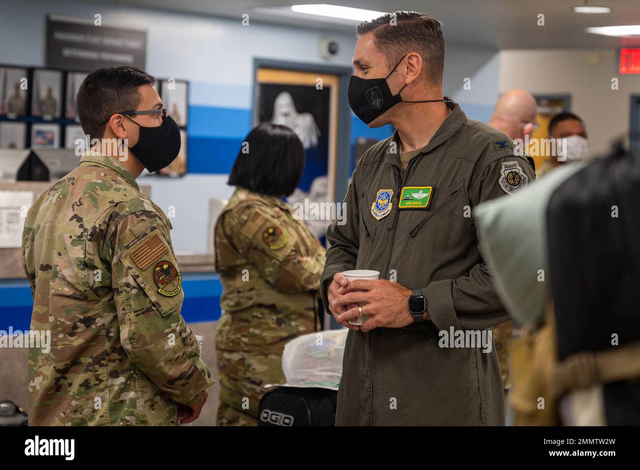 U.S. Air Force Col. David Morales, vice commander of the 62d Airlift ...