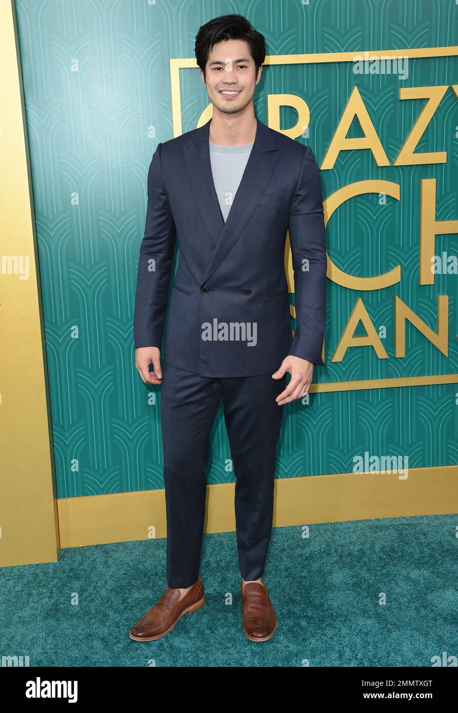 Ross Butler arrives at the premiere of "Crazy Rich Asians" at the TCL ...
