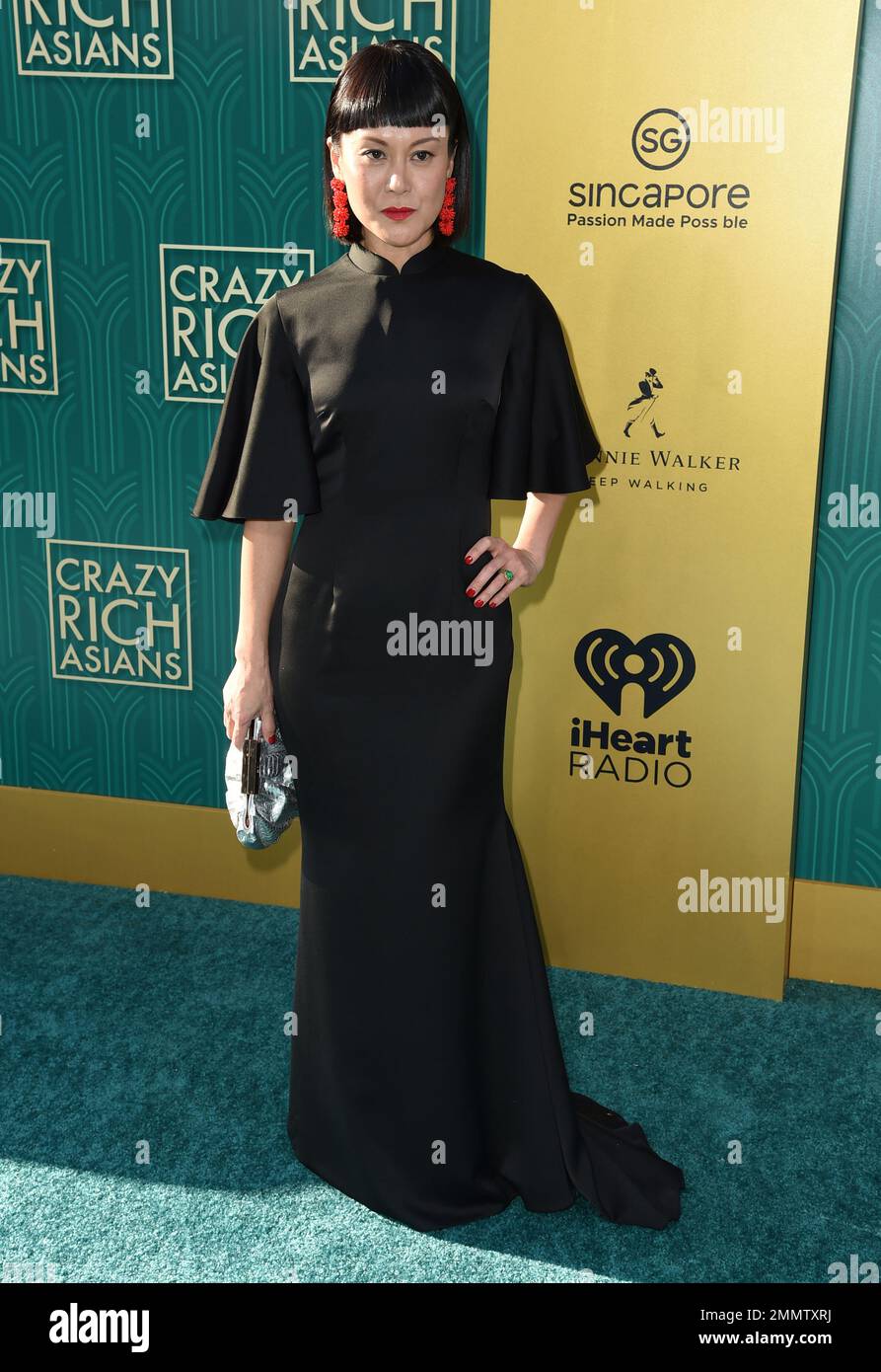 Janice Koh arrives at the premiere of "Crazy Rich Asians" at the TCL ...
