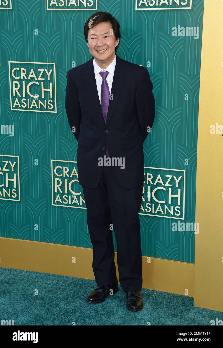 Ken Jeong arrives at the premiere of "Crazy Rich Asians" at the TCL ...