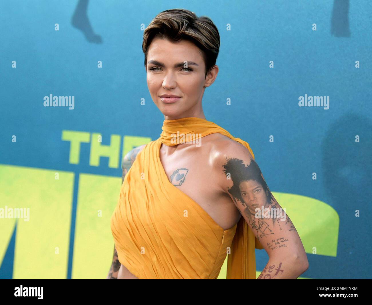 Ruby Rose attends the LA Premiere of "The Meg" at TCL Chinese Theatre ...
