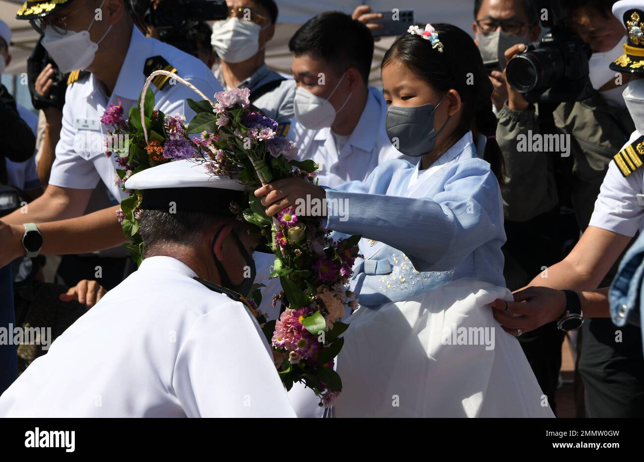 BUSAN, Republic of Korea (Sept. 23, 2022) Rear Adm. Buzz Donnelly ...