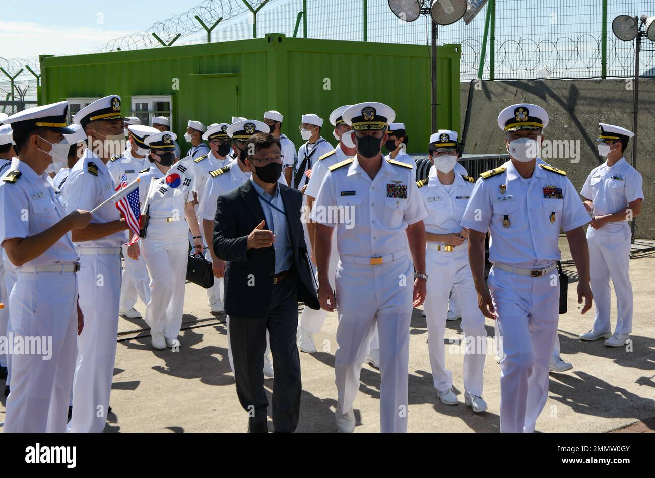 BUSAN, Republic of Korea (Sept. 23, 2022) Rear Adm. Buzz Donnelly ...