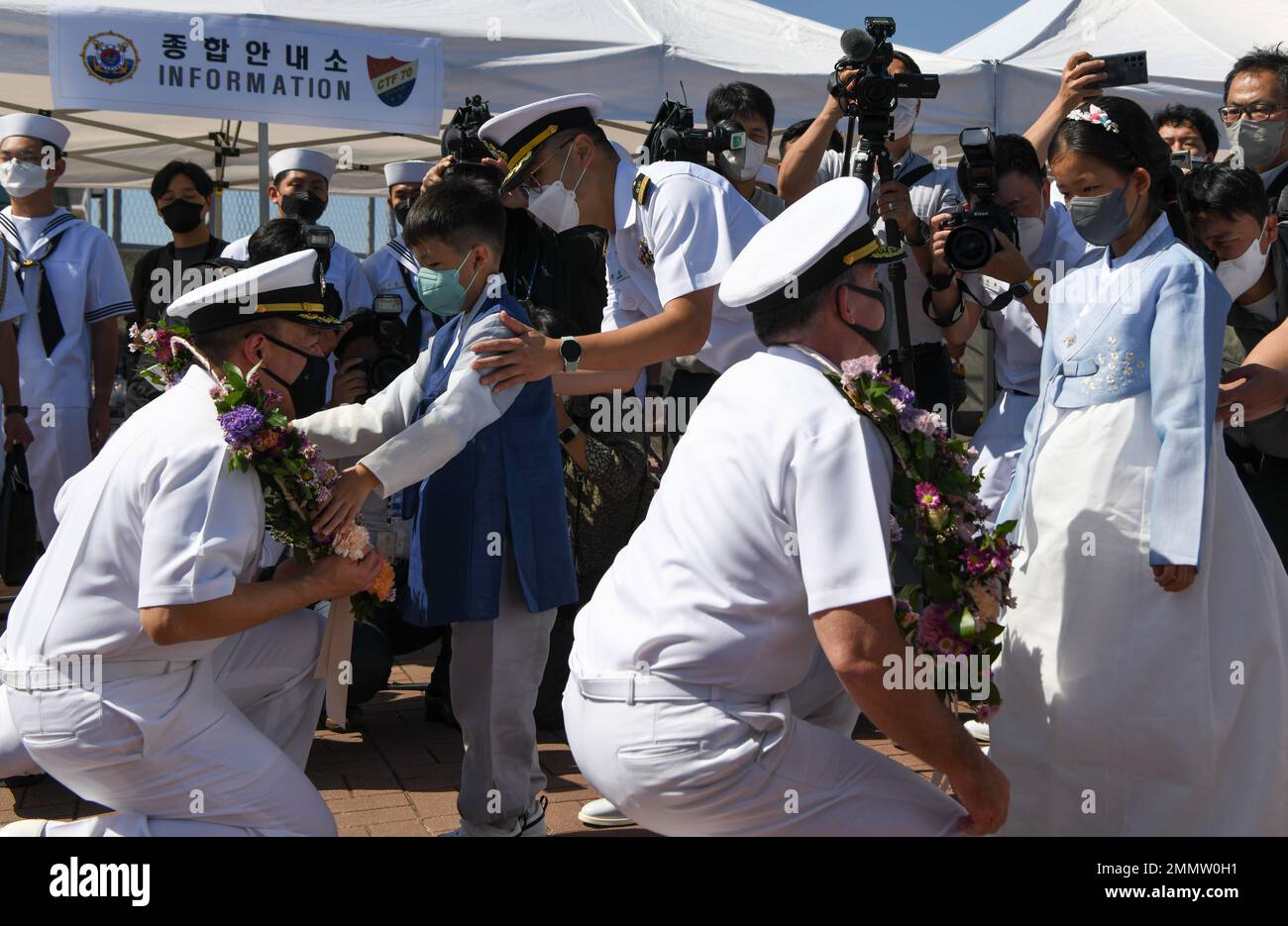 BUSAN, Republic of Korea (Sept. 23, 2022) Capt. Fred Goldhammer ...