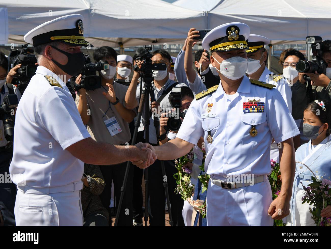 BUSAN, Republic of Korea (Sept. 23, 2022) Rear Adm. Buzz Donnelly ...