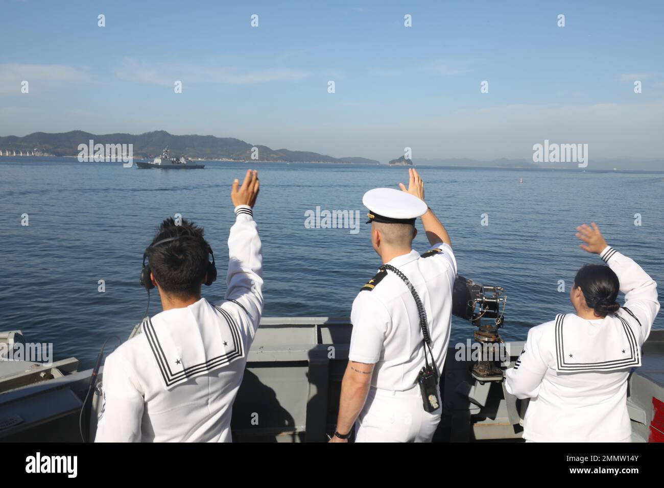 CHINHAE, Republic of Korea (Sept. 23 2022) Quartermaster 3rd Class ...