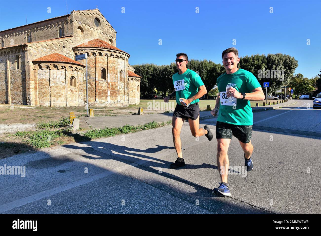 Right, U.S. Army Col. Matthew J. Gomlak, Garrison Italy Commander and ...