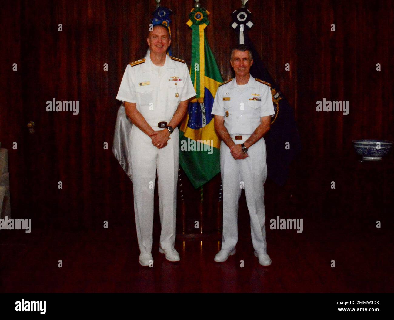 RIO DE JANEIRO (Sept. 23, 2022) Rear Adm. Jim Aiken, commander of U.S ...