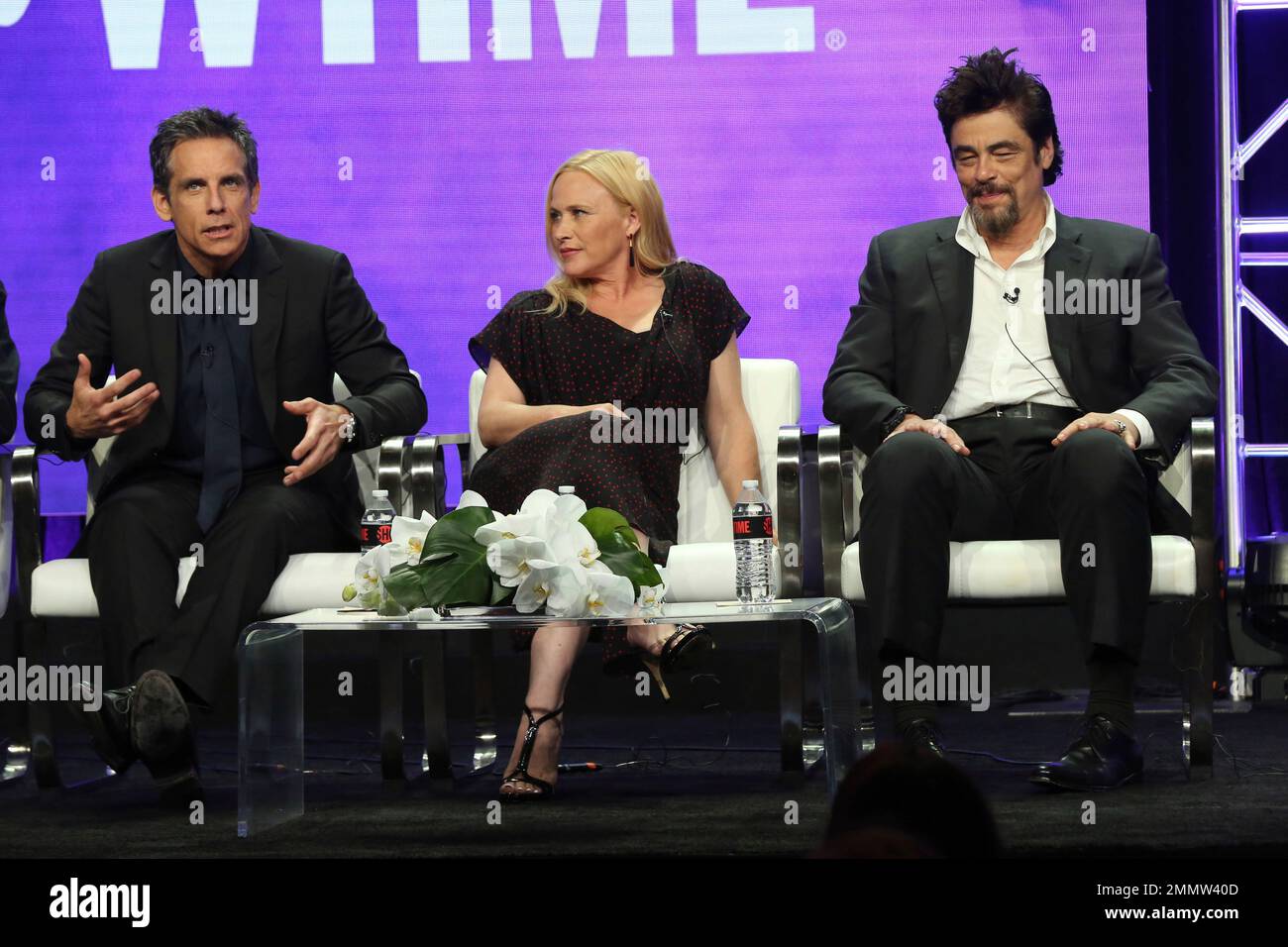 Executive producer/director Ben Stiller, from left, Patricia Arquette ...