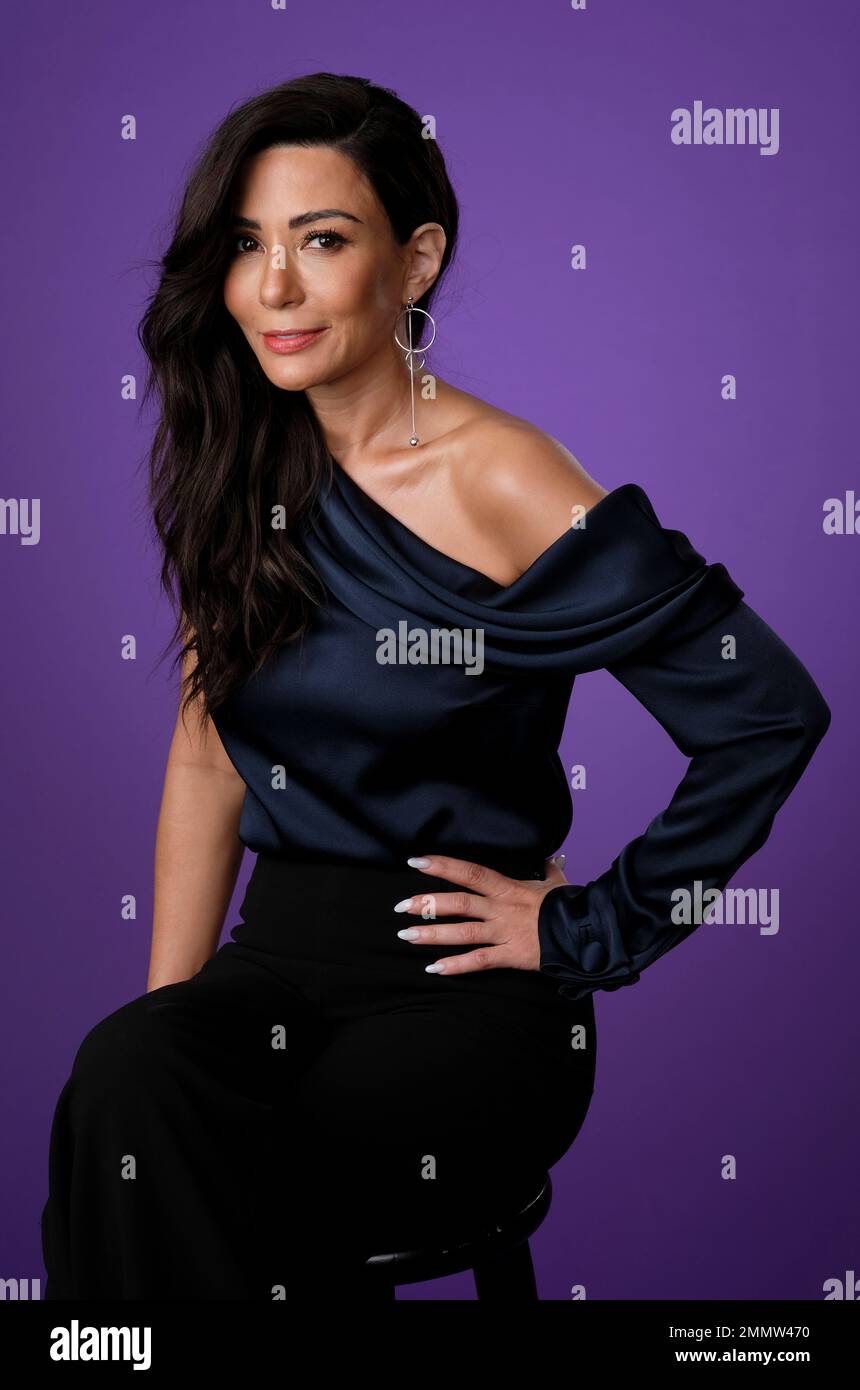 Marisol Nichols, a cast member in the CW series "Riverdale," poses for ...