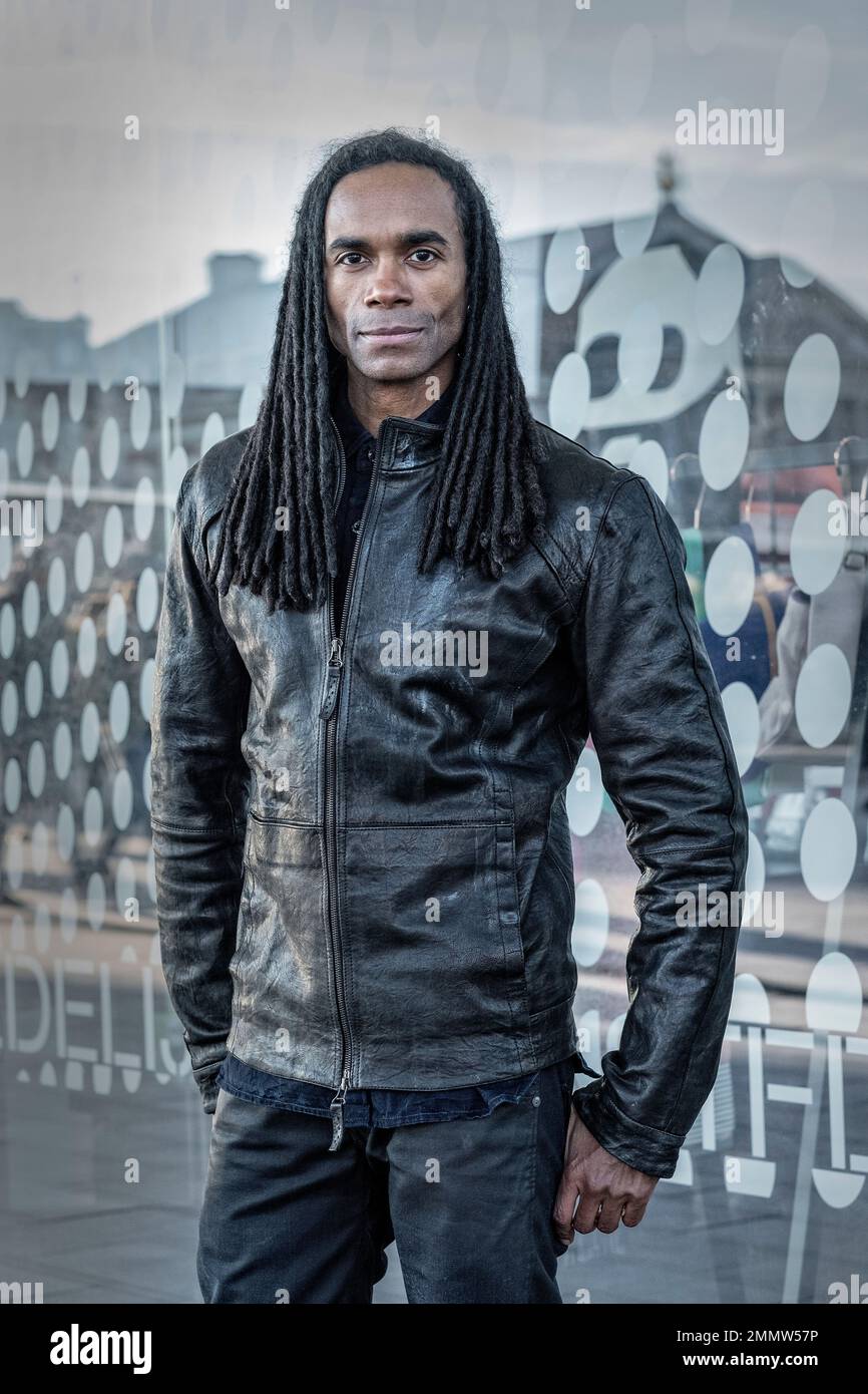 In this Feb. 24, 2018 photo, Fab Morvan, of the music duo Milli Vanilli ...