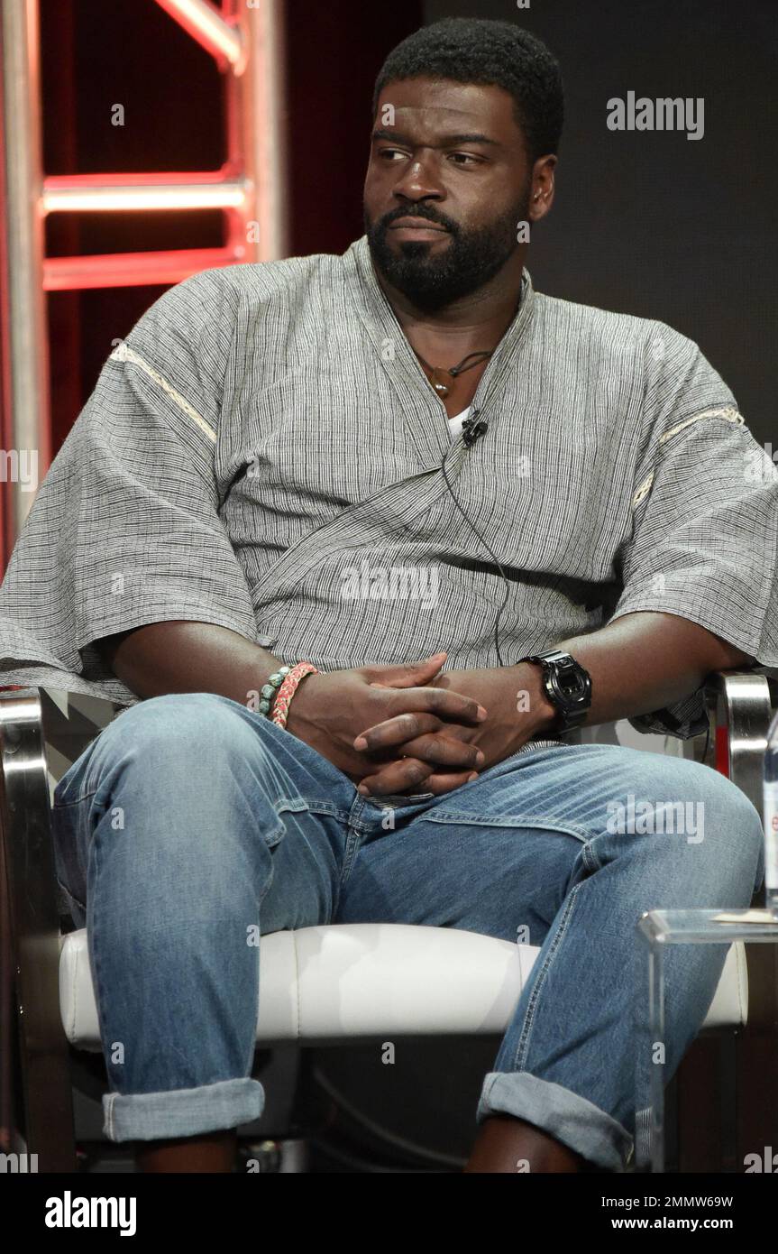 Stephen Hill participates in the "Magnum P.I" panel during the ...