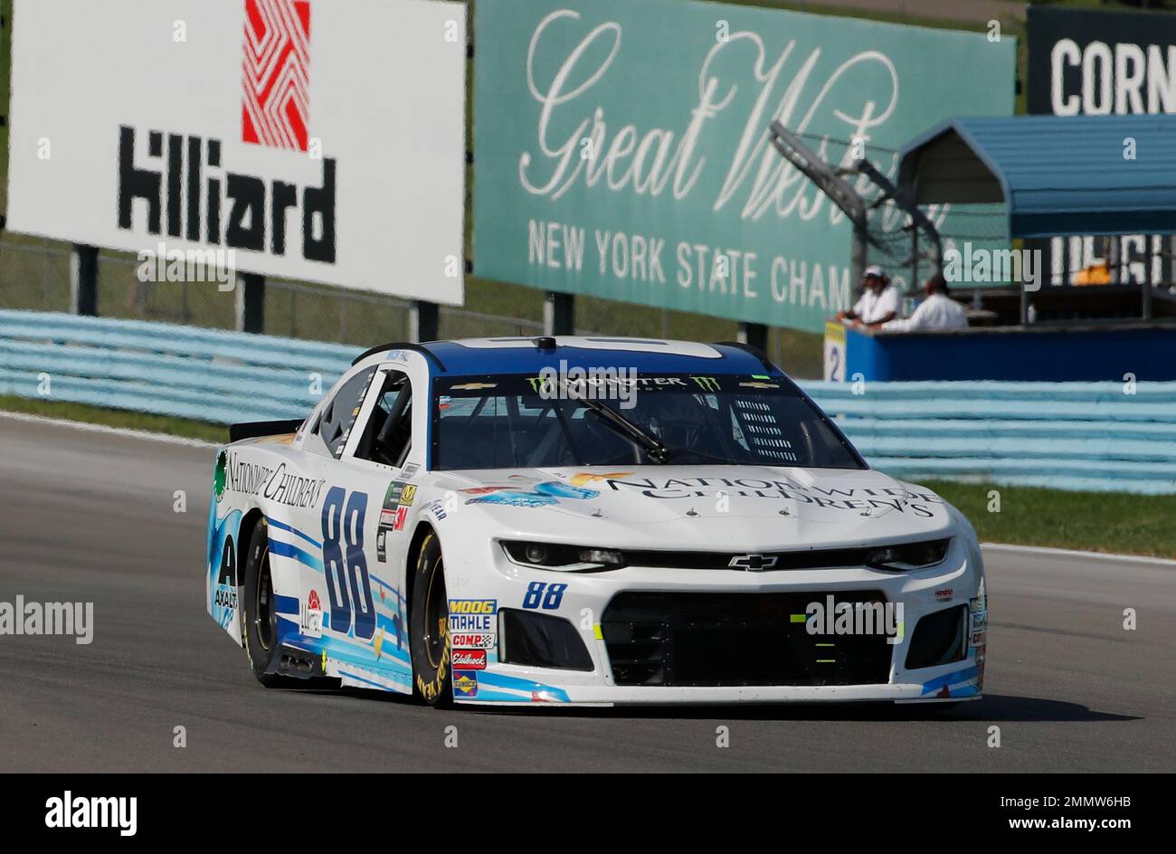 Monster Energy NASCAR Cup Series driver Alex Bowman (88) during a ...
