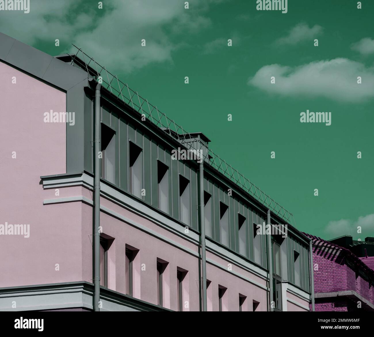 modern european house. new architecture Stock Photo - Alamy