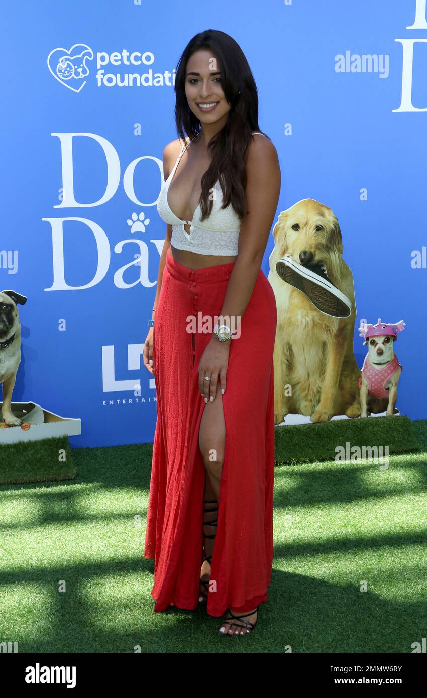 Leli Hernandez arrives at the World Premiere of "Dog Days" at the ...