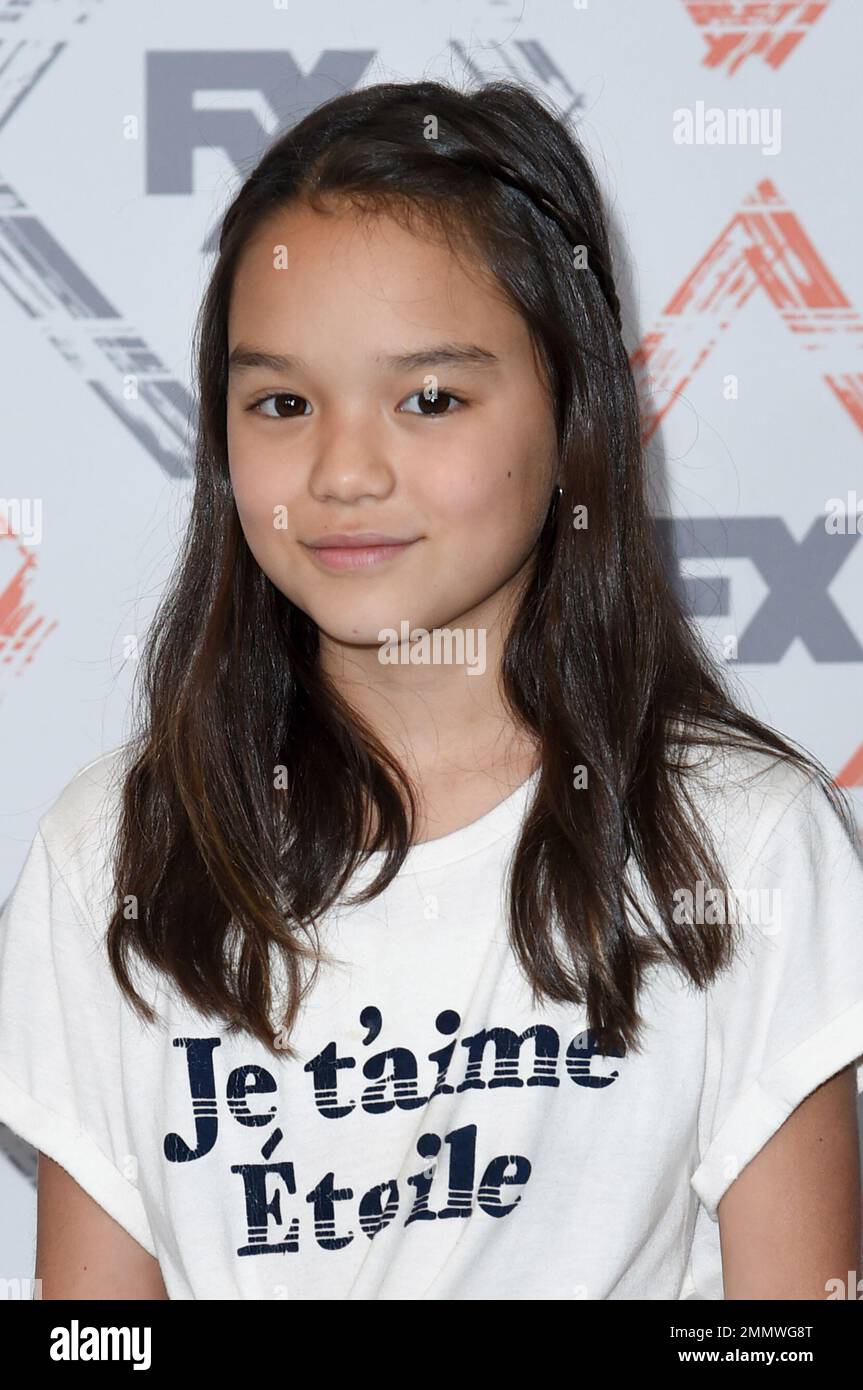 Chika Yasumura attends the FX Starwalk at the the Beverly Hilton Hotel ...